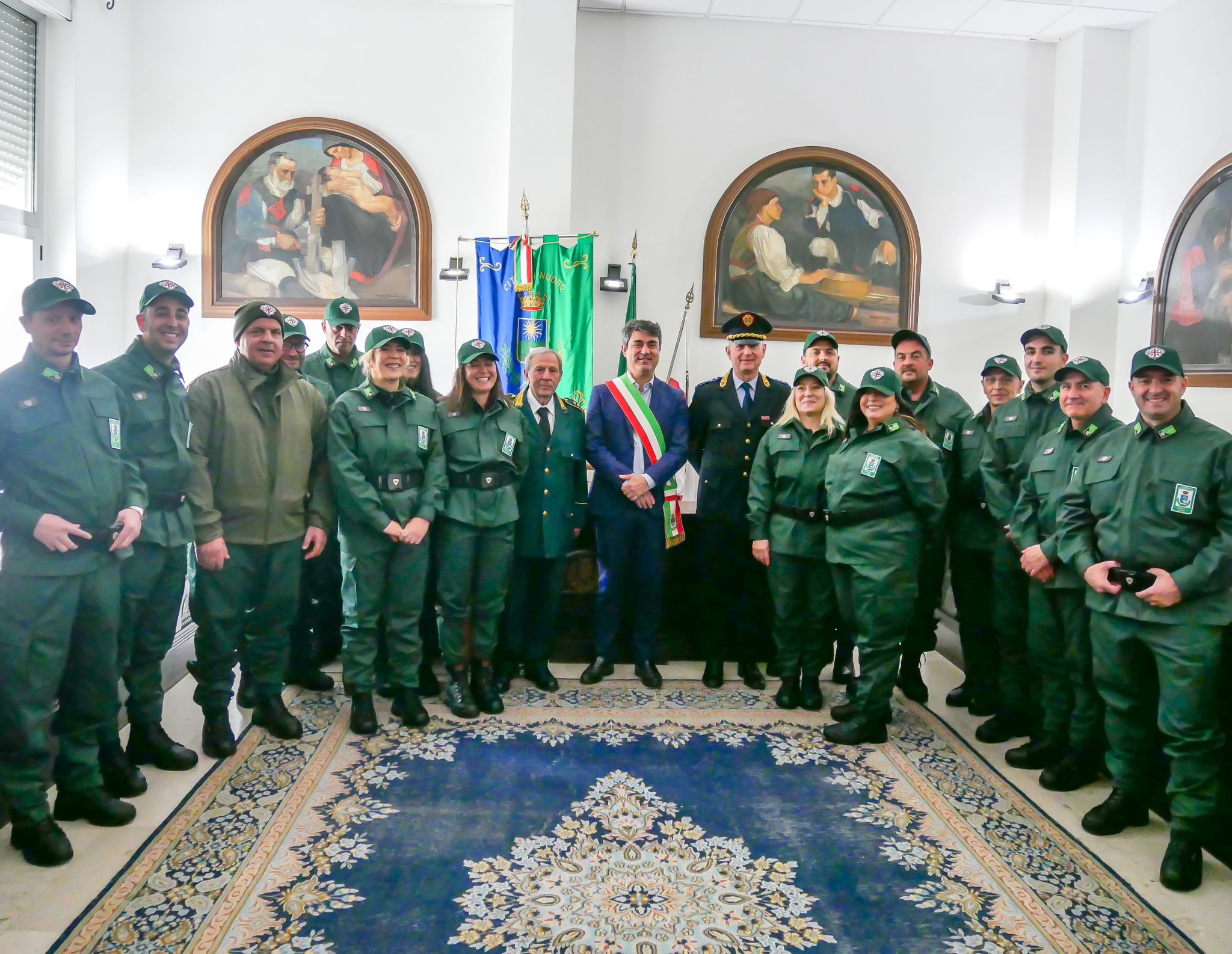 Giurano i primi 16 nuovi barracelli della compagnia di Nuoro